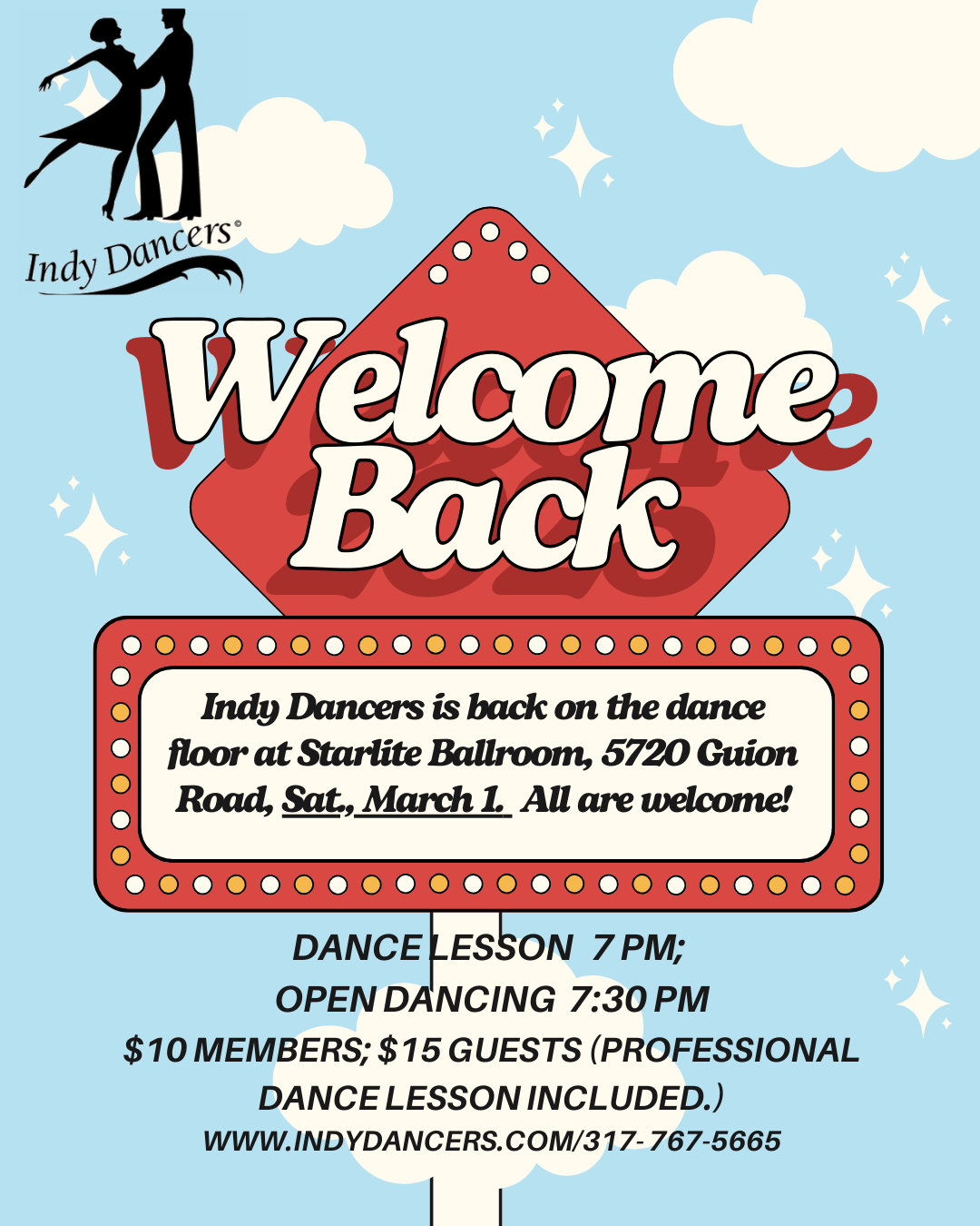 Indy Dancers is an Indianapolis Indiana Dance Club (501c7) - and member ...